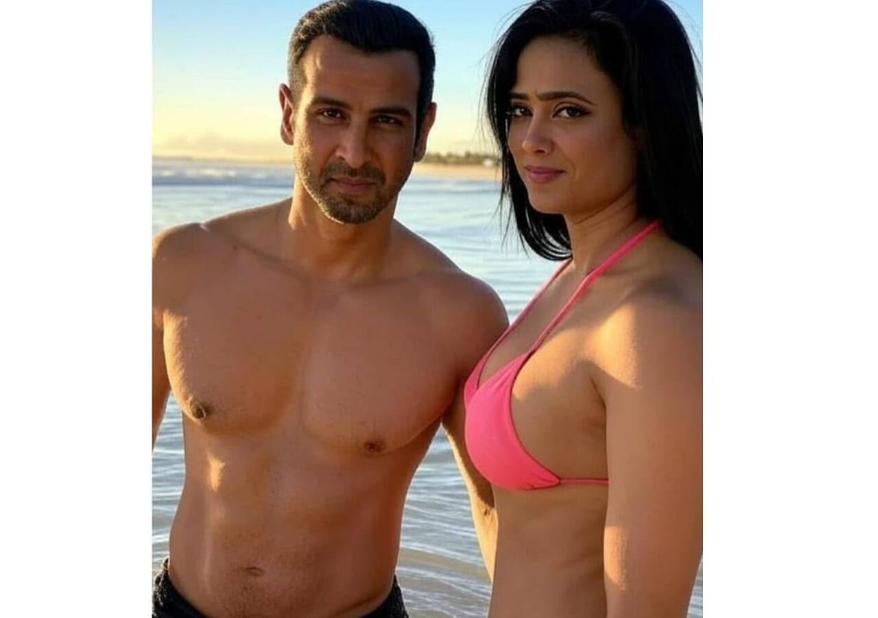 Shweta Tiwari In Bikini Enjoying With Ronit Roy On Beach AI Generated Photos Fooled Fans See ...