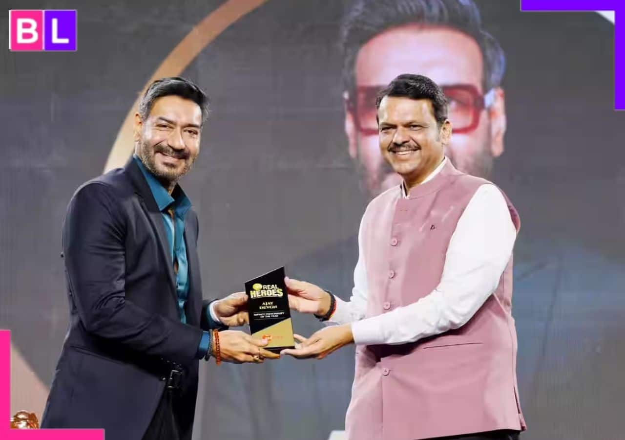 Ajay Devgan honoured with Impact Personality of the Year award at Zee ...