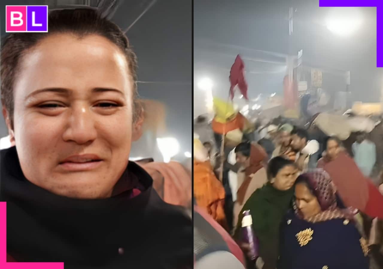 Smita Singh showed the situation a few hours before the stampede in Maha Kumbh - एक्ट्रेस ने ...