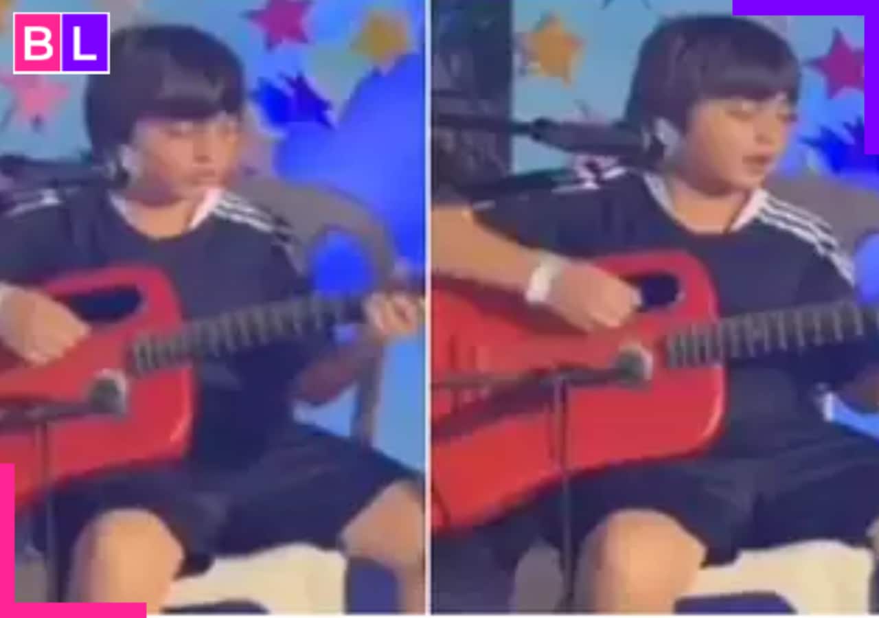 Shah Rukh Khan's younger son AbRam Khan impresses all as he...' netizens react, "Art koot koot ke..'