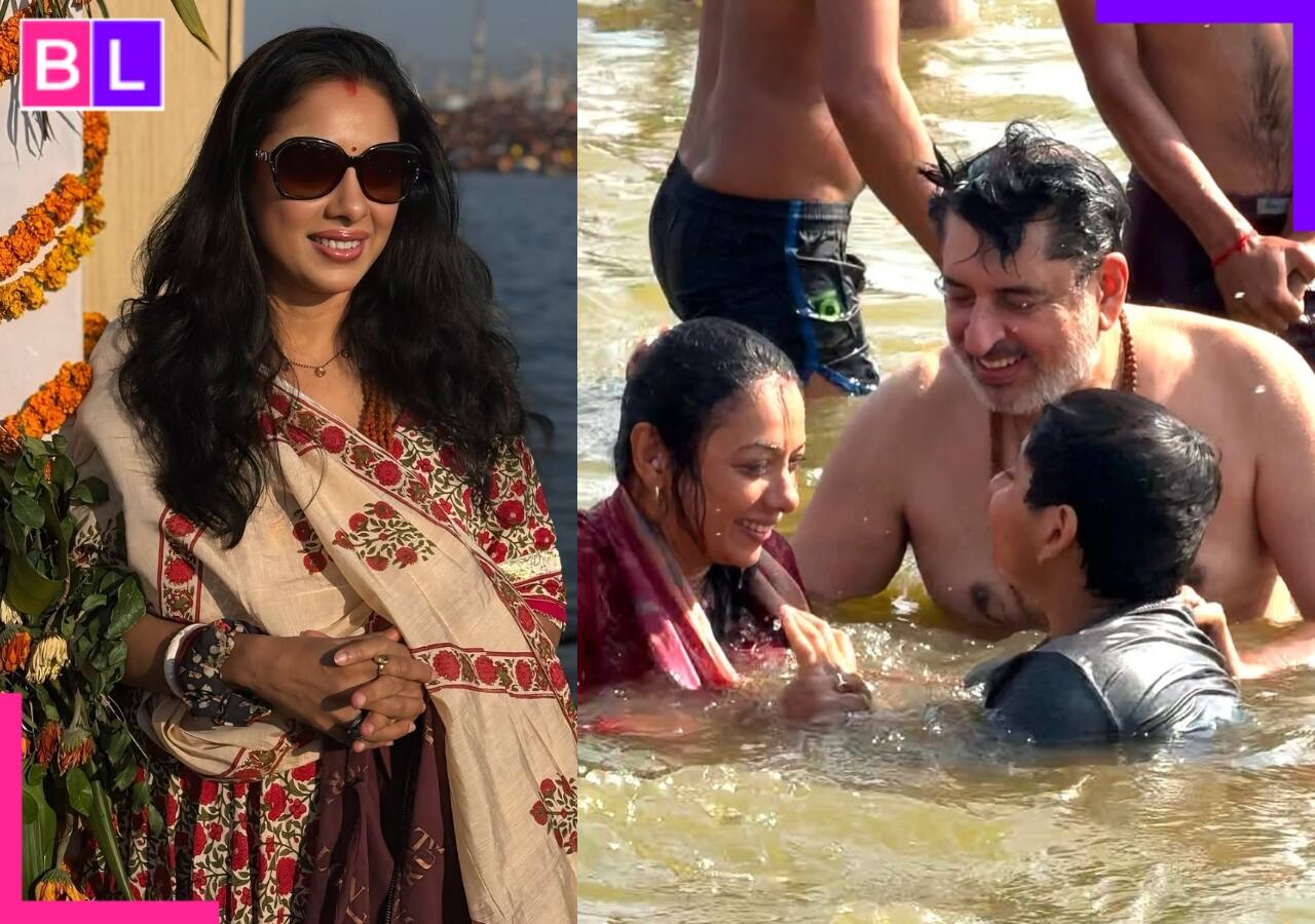 Anupamaa star Rupali Ganguly shares photos from Maha Kumbh visit with Ashwin Verma, pens down ...