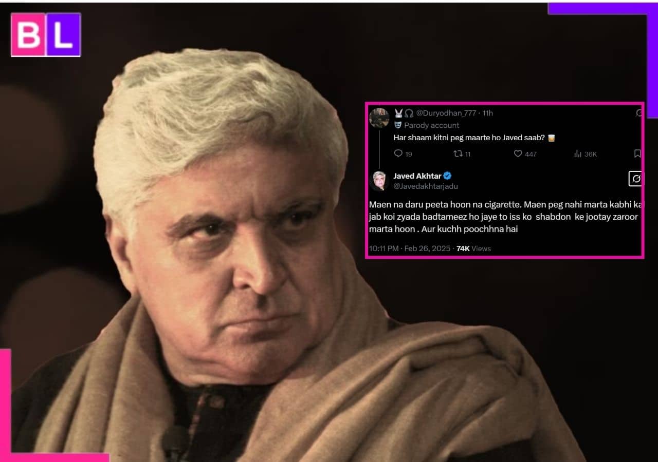 Users asked Javed Akhtar how many drinks he has in evening Javed Akhtar replied to trolls that ...