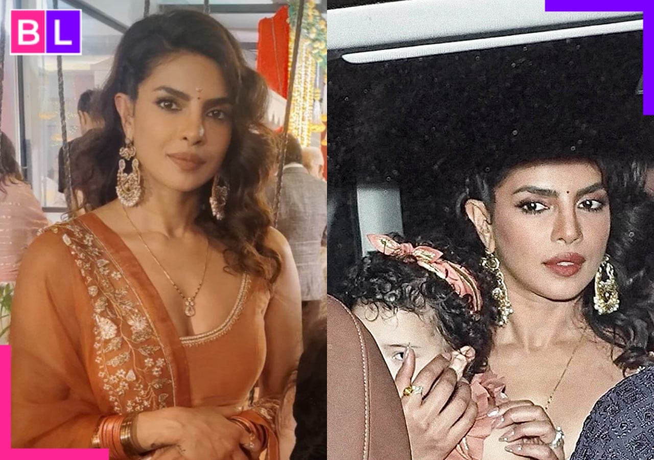 Priyanka Chopra twins with daughter Malti Marie at Siddharth Chopra wedding festivities, fans ...