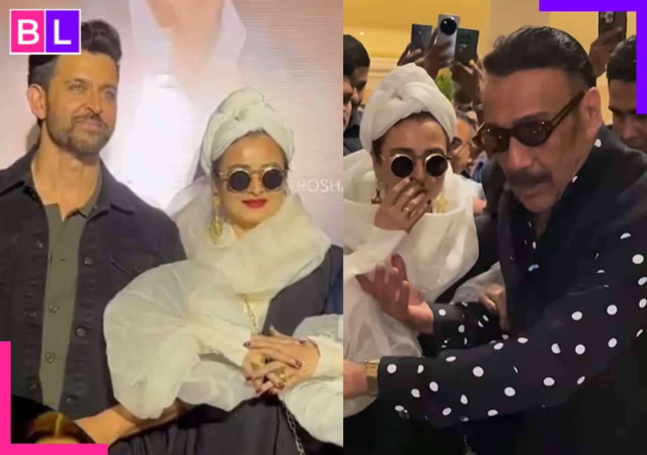 Rekha leaves Hrithik Roshan blushing, kisses Alka Yagnik and shares a ...