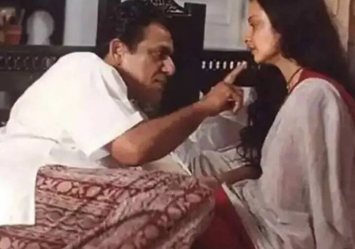 Rekha and Om Puri intimate scene in movie Aastha : इंटीमेट सीन देते समय ...