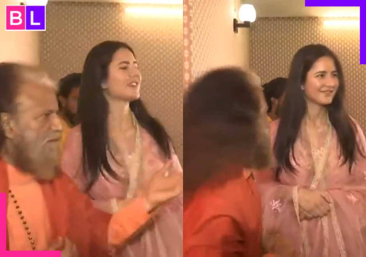 After Vicky Kaushal, wife Katrina Kaif visits Maha Kumbh, meets Swami Chidanand Saraswati ...