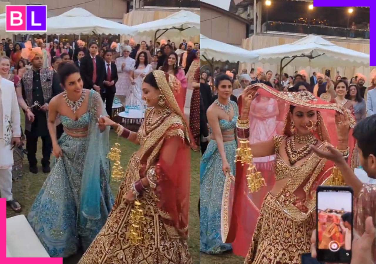 Priyanka Chopra helps to adjust Pallu of Babhi: दुनिया बेस्ट ननद हैं ...