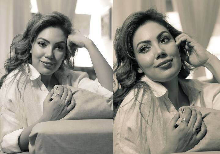 TMKOC’s Babita ji aka Munmun Dutta sets the internet on fire with her bold unbuttoned shirt look ...