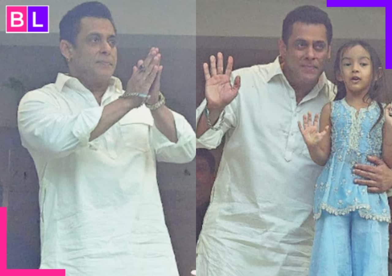 Salman Khan’s EID tradition continues, greets fans behind bulletproof ...