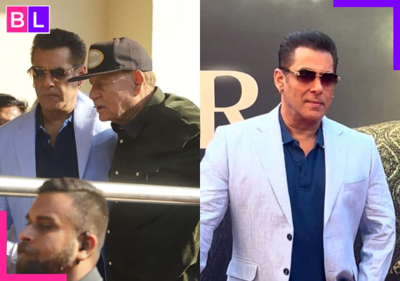 Sikandar trailer launch: Salman Khan plays the perfect son to dad Salim Khan as he... [See pics]