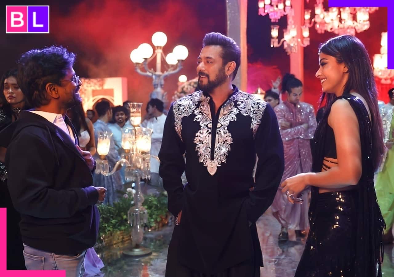 Sikandar: Salman Khan, Rashmika Mandanna’s BTS from Zohra Jabeen shoot ...
