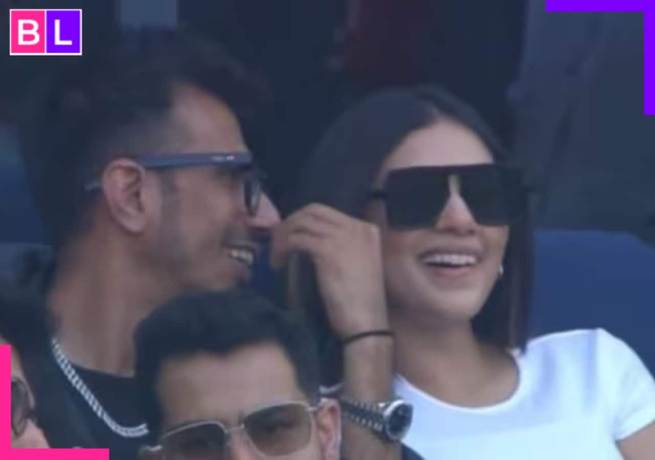Amid divorce rumours with Dhanashree Verma, Yuzvendra Chahal spotted with RJ Mahvash at India vs ...