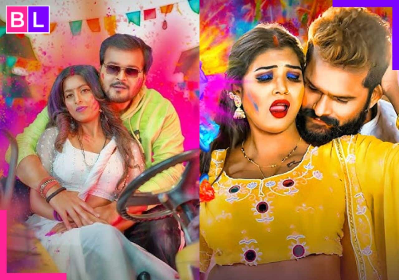 Pawan Singh To Khesari Lal Yadav Bhojpuri Holi Songs : होली पर इन गानों को बजाया तो शरमा जाएंगे ...