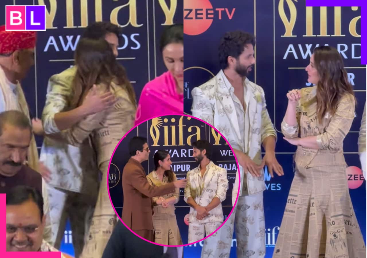 Iifa 2025: Kareena Kapoor Hug Ex Boyfriend Shahid Kapoor - आईफा 2025: एक्स बॉयफ्रेंड शाहिद कपूर ...