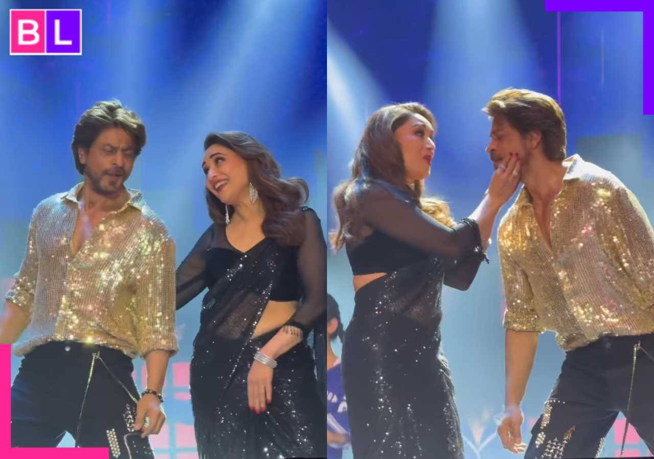 Shah Rukh Khan, Madhuri Dixit's ravishing chemistry is unmissable in ...