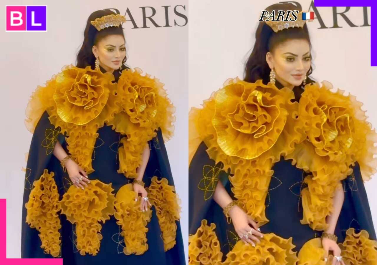 Urvashi Rautela spotted at an event in Paris in a 'bizarre' outfit ...