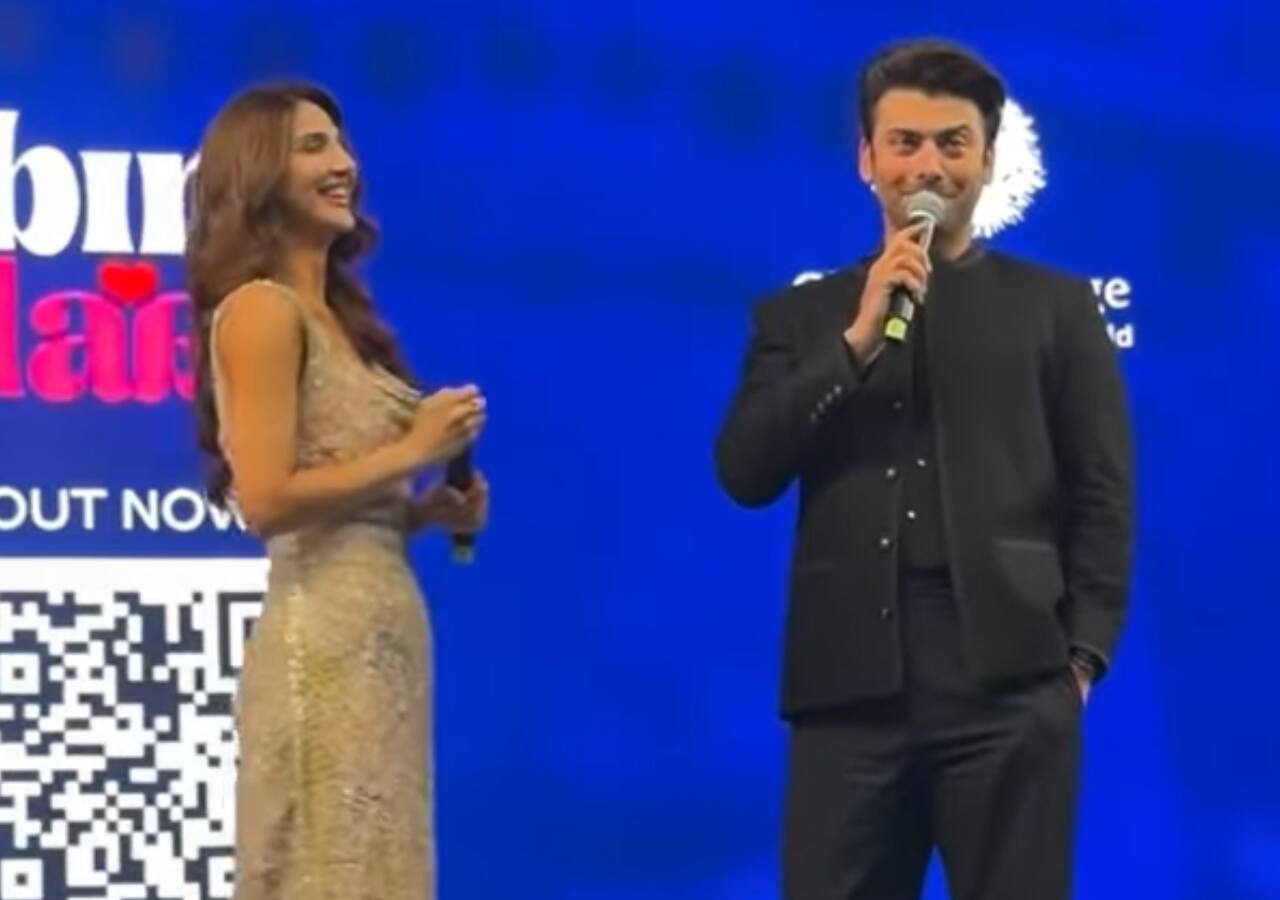 Fawad Khan and Vaani Kapoor's offscreen chemistry at Abir Gulaal music launch goes viral, fans ...