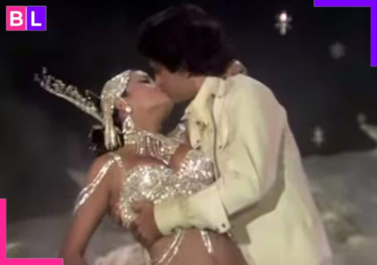 Zeenat Aman kissing scene with Shashi Kapoor in Raj Kapoor directed film Satyam Shivam Sundaram ...