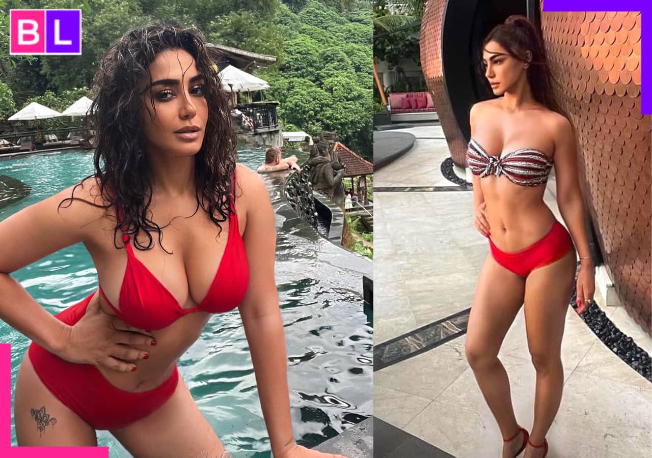 mahek Chahal Look hot And bold in Red bikini on bali vacation see viral pics - बाली पहुंचते ही ...