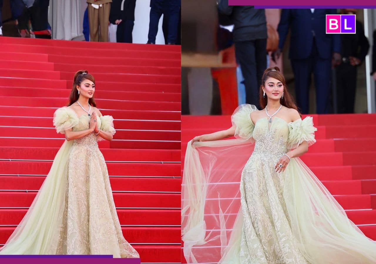 आरुषि निशंक ने कान्स में एथनिक लुक से मचाया धमाल: Aarushi Nishank ...