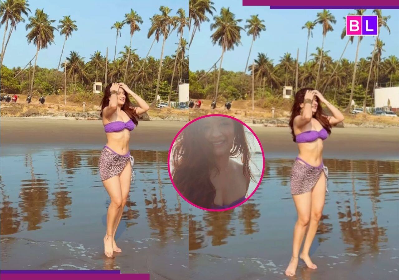 Avneet Kaur running on the beach in a hot bold bikini video goes viral on social media : अवनीत ...