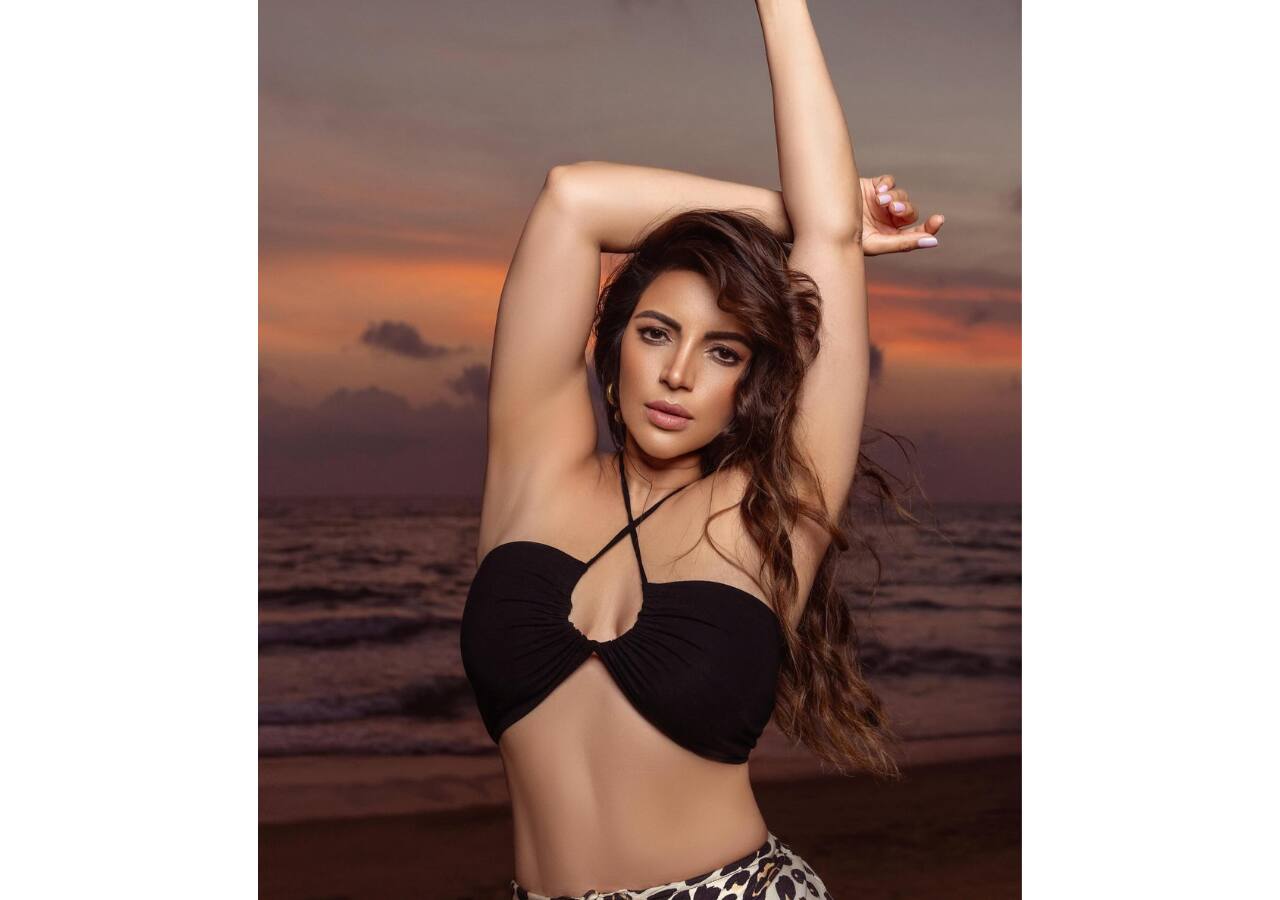 Shama Sikander flaunts her curvy figure, View bold photoshoot : शमा सिकंदर ने समंदर किनारे ...