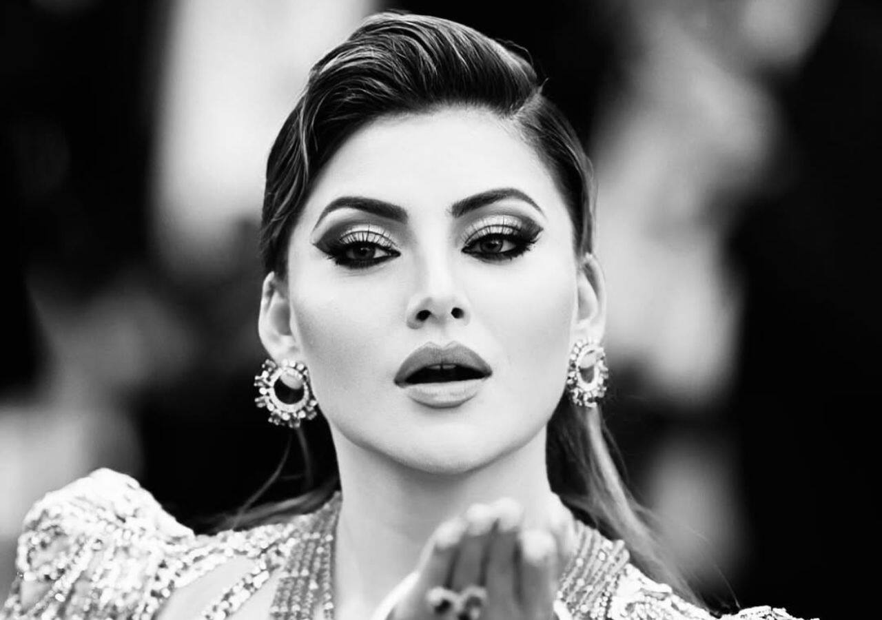 Cannes 2025: Urvashi Rautela makes guests wait as she poses for photos; her bra-necklace-bag...