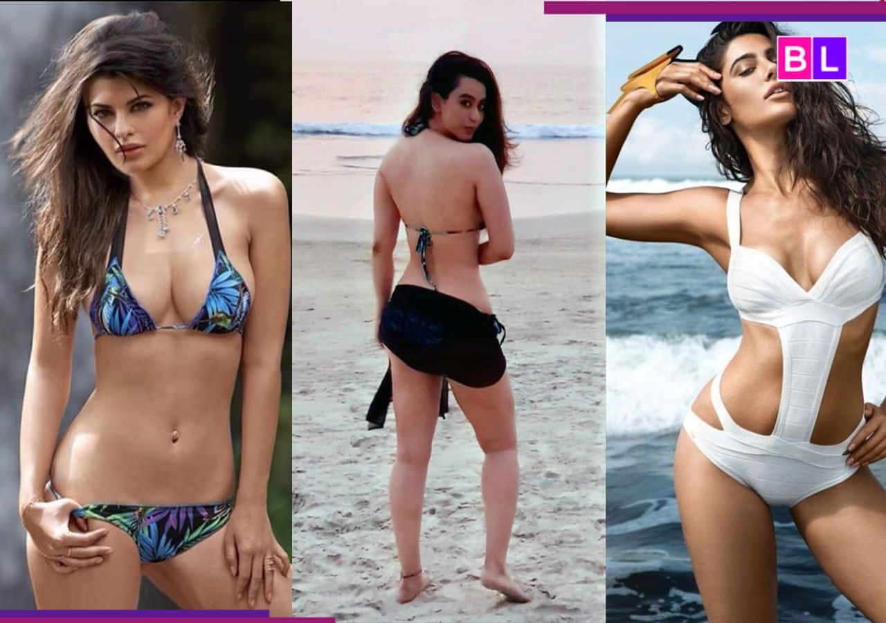 Housefull 5 actress Jacqueline Fernandez Nargis Fakhri Soundarya Sharma Sonam Bajwa bikini look ...