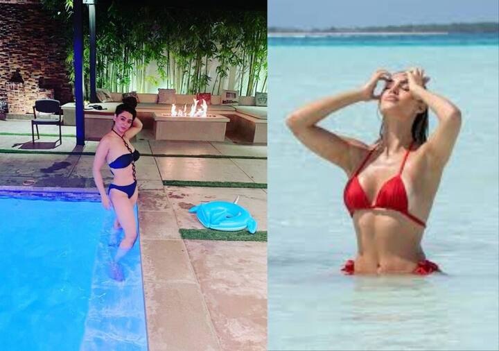 Housefull 5 actress Jacqueline Fernandez Nargis Fakhri Soundarya Sharma Sonam Bajwa bikini look ...