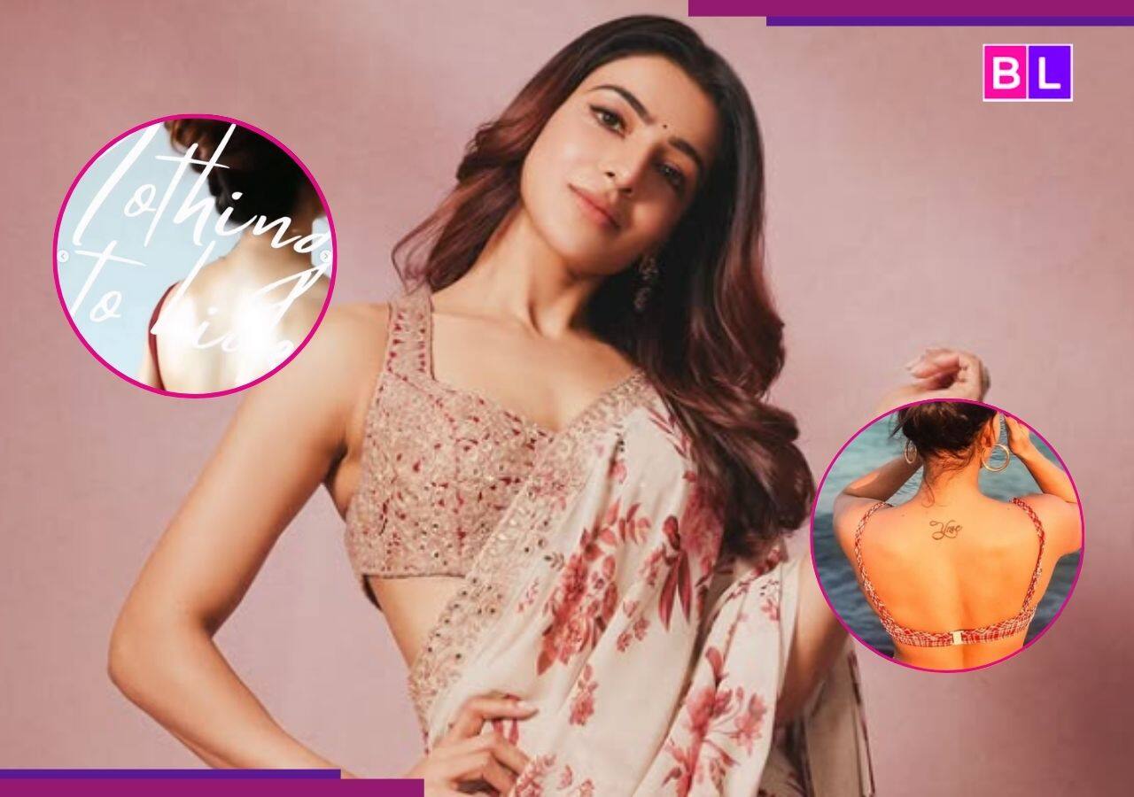 Samantha Ruth Prabhu removed YMC tattoo 4 years after divorce from Naga Chaitanya : सामंथा ने ...