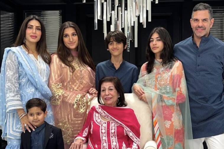 Sunjay Kapur's pictures with kids Samaira, Kiaan and Azarius that serve ...