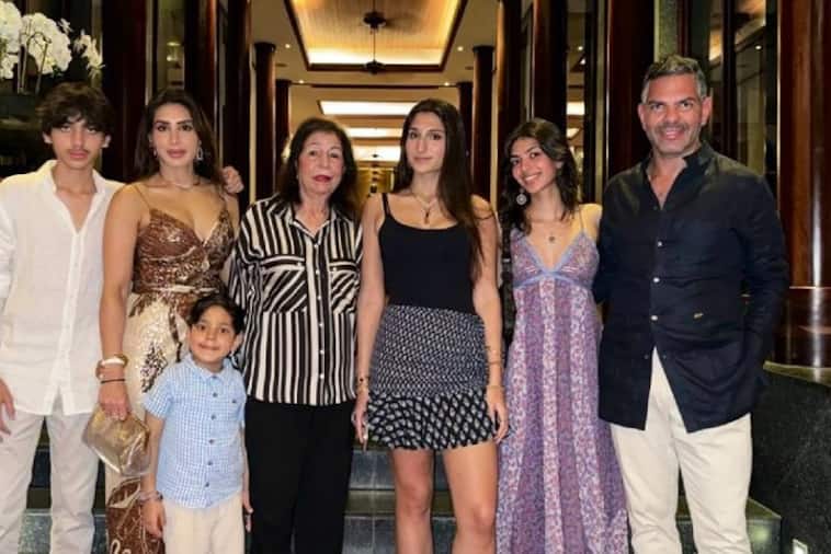 Sunjay Kapur's pictures with kids Samaira, Kiaan and Azarius that serve ...