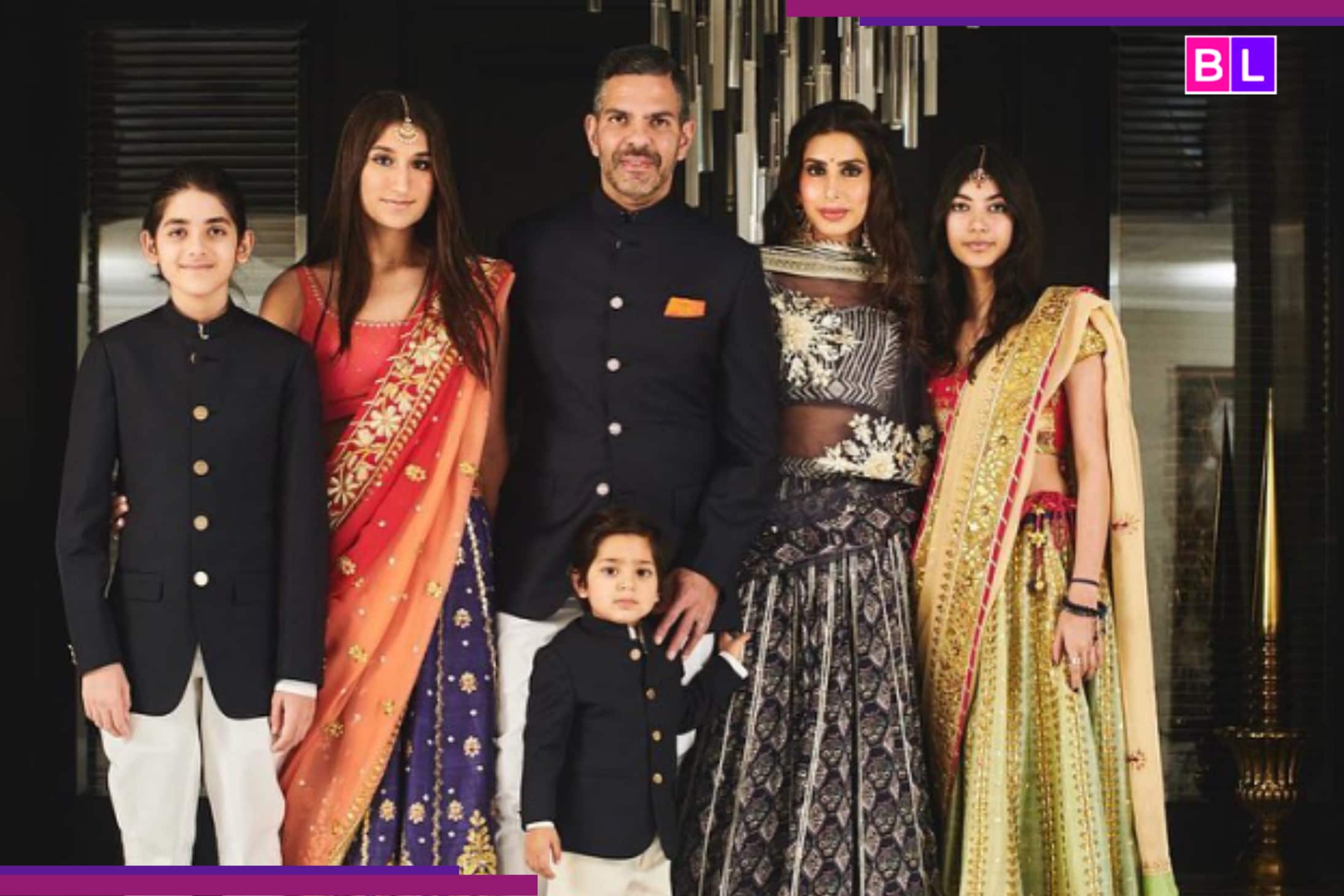 Sunjay Kapur's pictures with kids Samaira, Kiaan and Azarius that serve ...