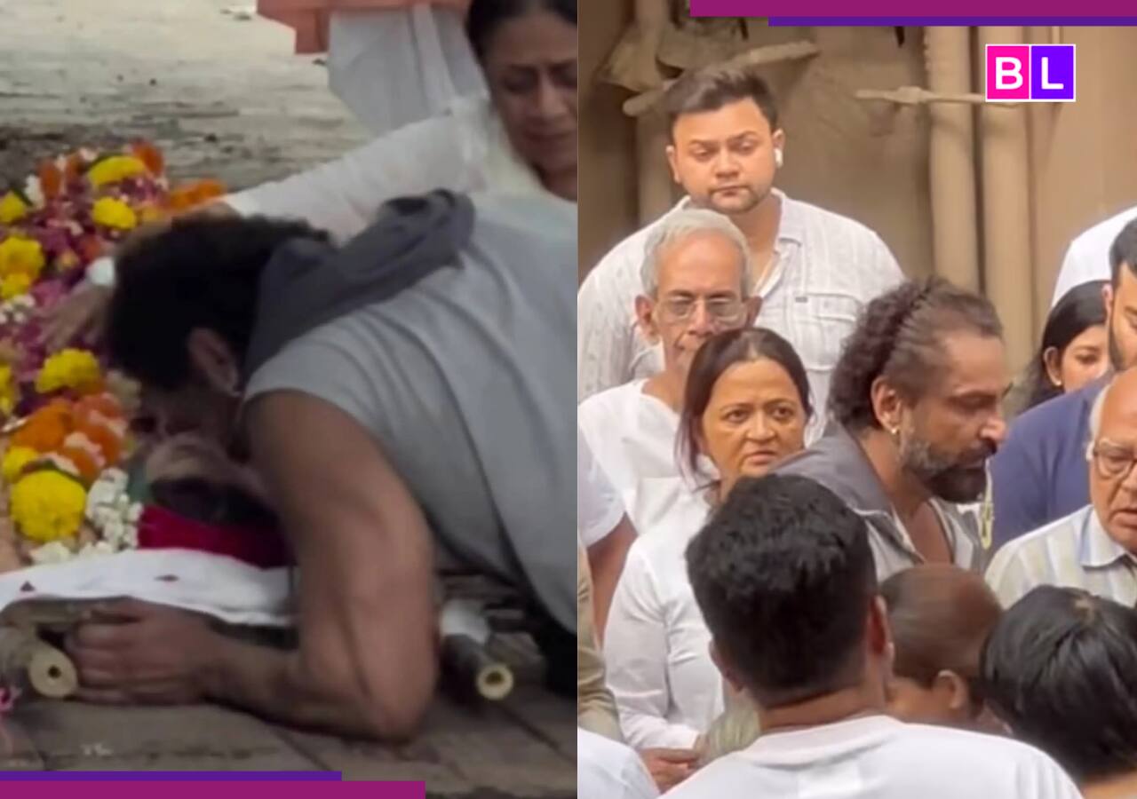 Shefali Jariwala death: Parag Tyagi shares one final kiss with his wife ...