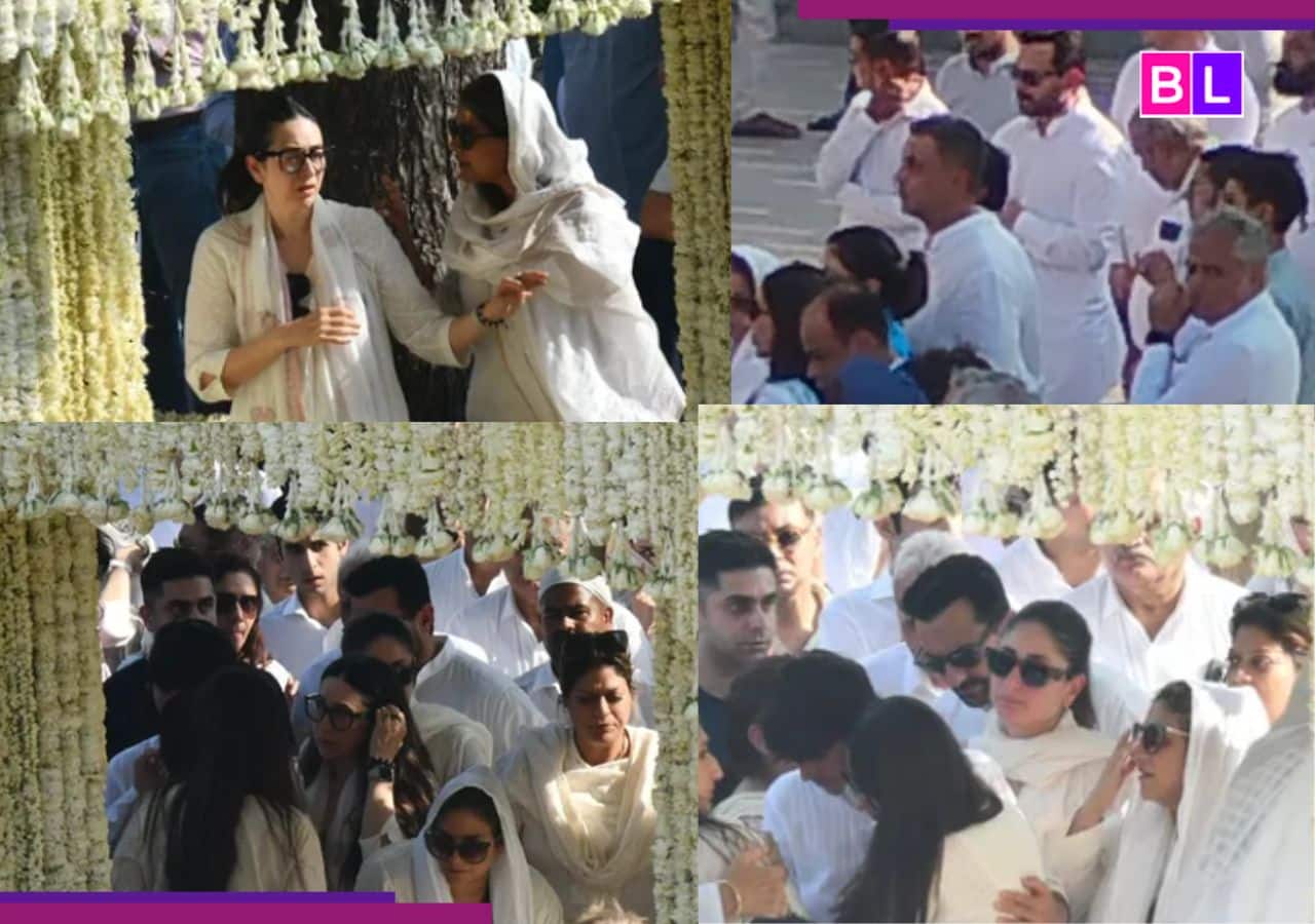 Sunjay Kapur funeral ex-wife Karisma Kapoor Kareena Kapoor Saif Ali Khan attended : एक्स-हसबैंड ...