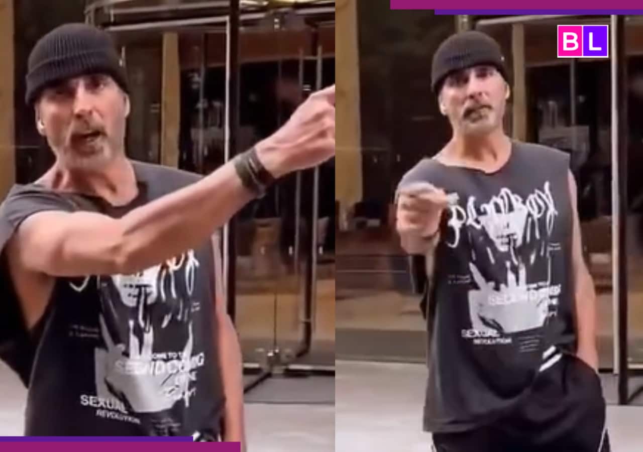 Akshay kumar Angry On Fan In London Video Goes Viral - लंदन में फैन के ...