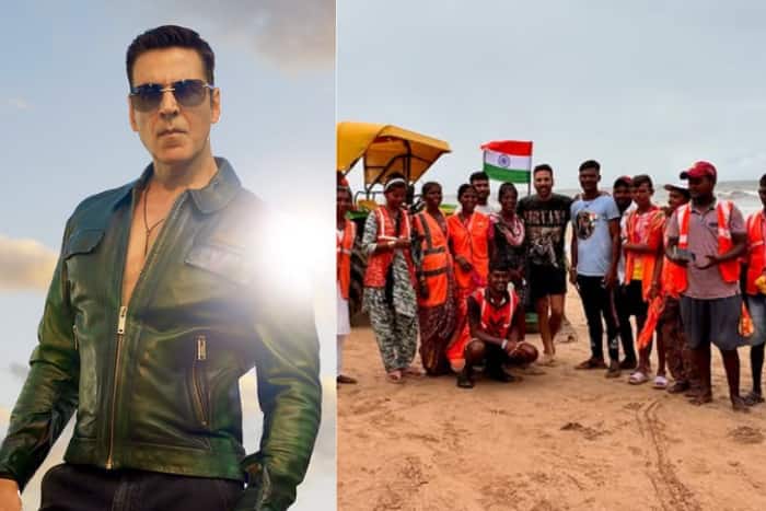 Celebs exhibit national flag