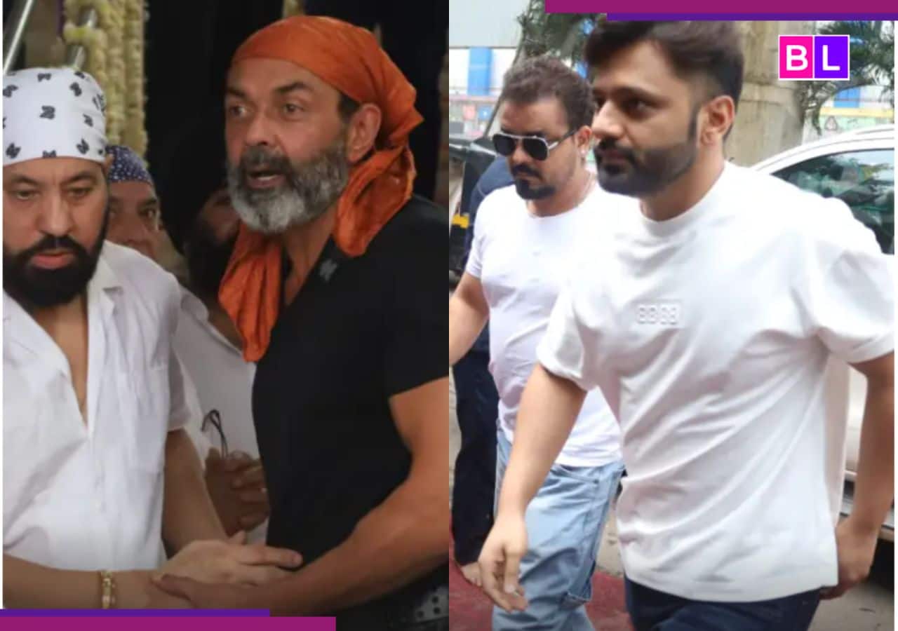 Bollywood stars from Bobby Deol to Rahul Vaidya attended the prayer ...