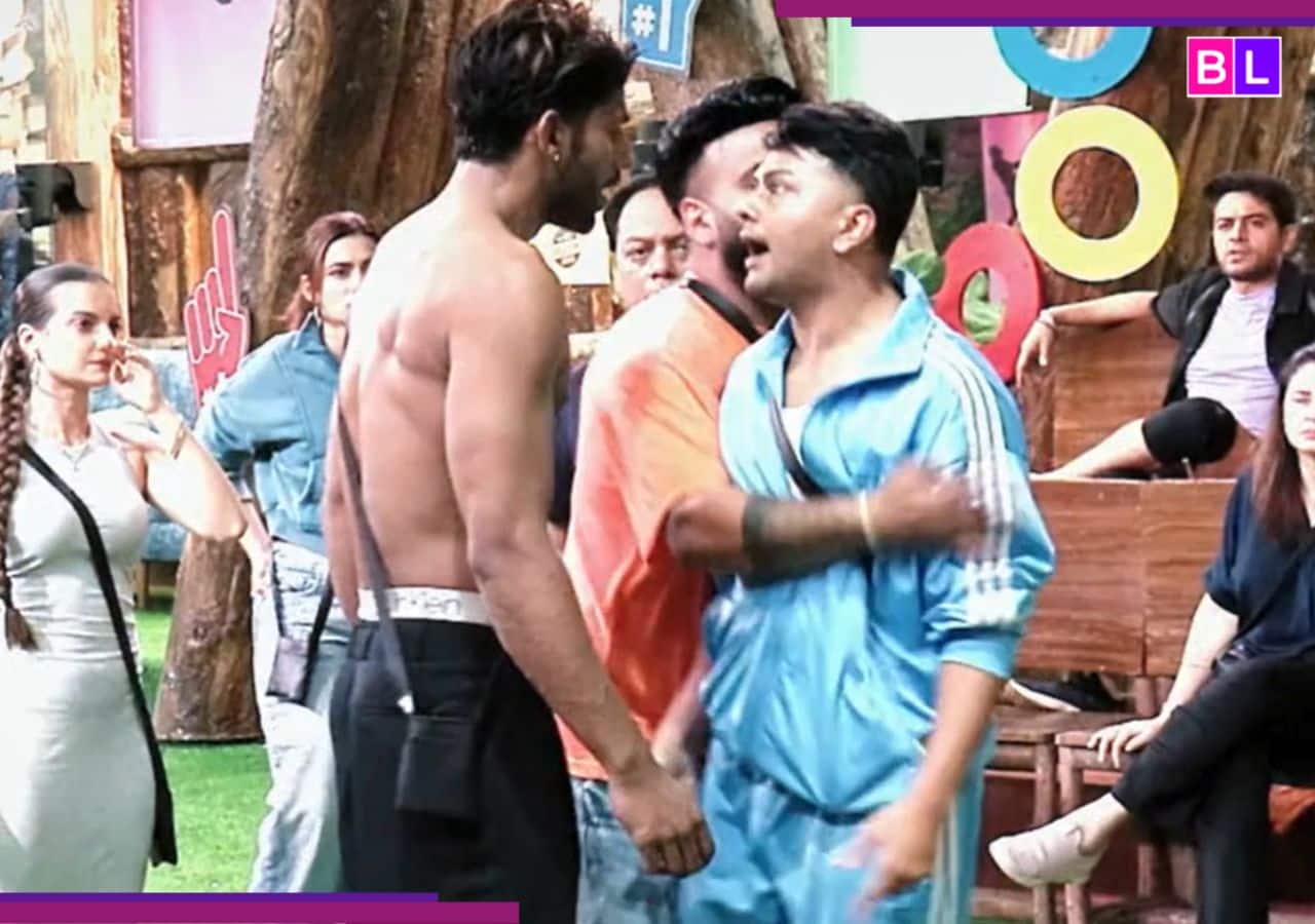 bigg boss 19 awez darbar vs baseer ali fight : घर में पहली बार दिखा ...
