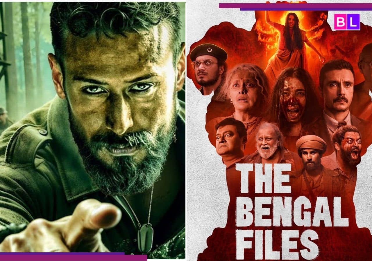 Baaghi 4 vs The Bengal Files box office day 1: Tiger Shroff's movie earns..., Vivek Agnihotri's ...
