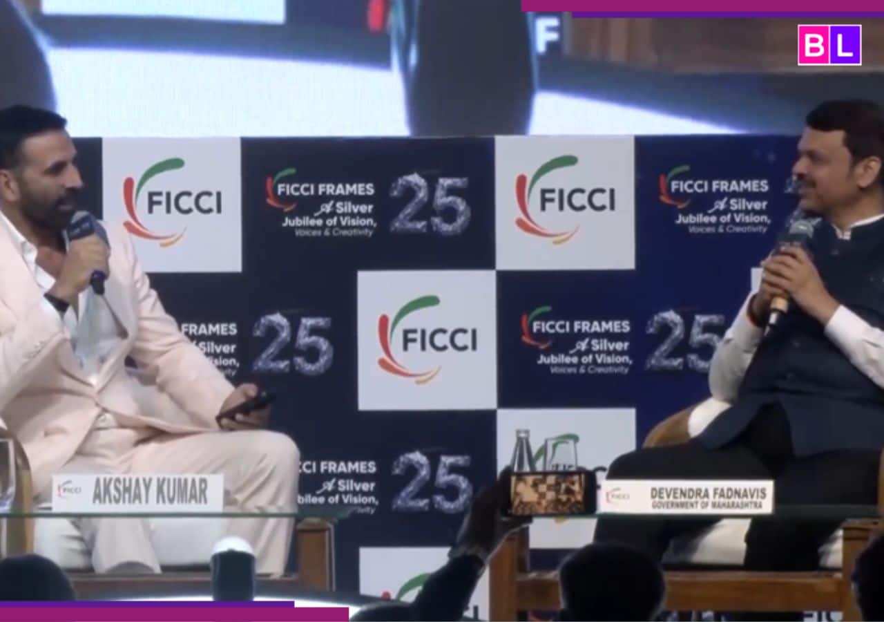 akshay kumar ask for devendra fadnavis in ficci frames 2025 : राजनीति ...