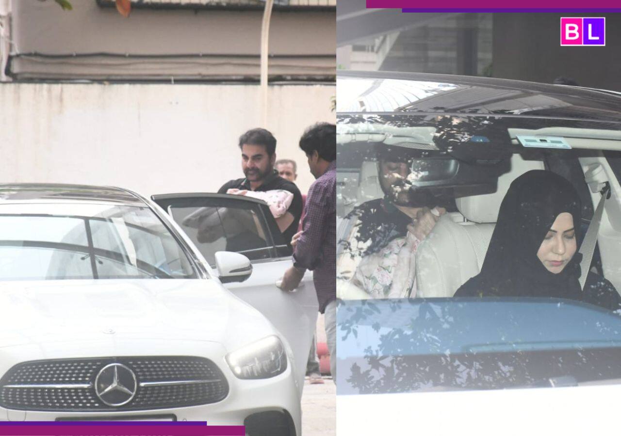 arbaaz khan newborn daughter first glimps : अरबाज खान की गोद में नजर आईं नन्ही परी