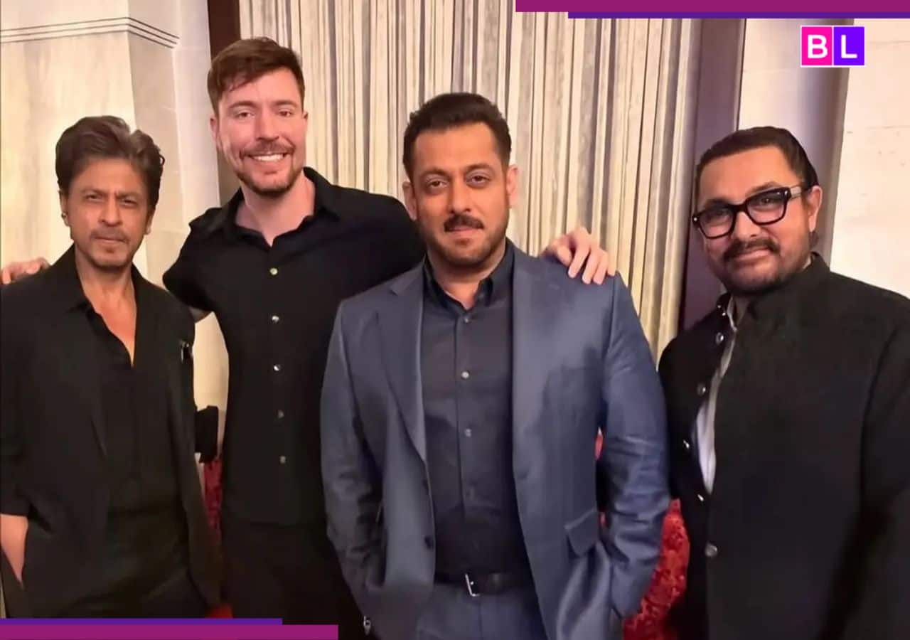 YouTube star MrBeast VIRAL photo with Shah Rukh Khan, Salman Khan and Aamir Khan hints at ...