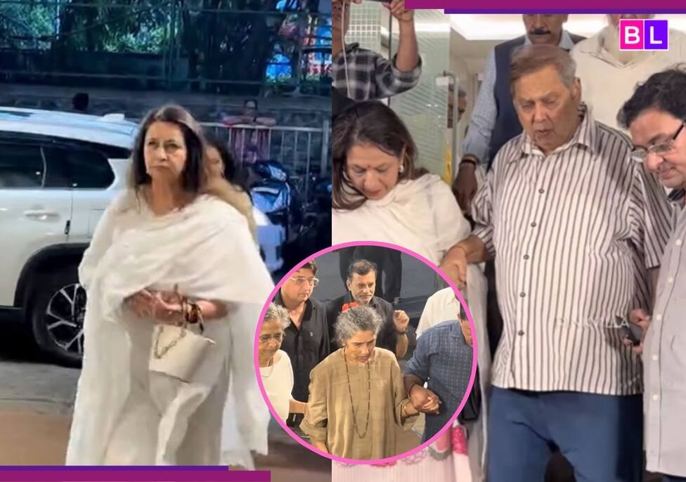 satish shah prayer meet attend johnny lever David Dhawan : Satish Shah ...