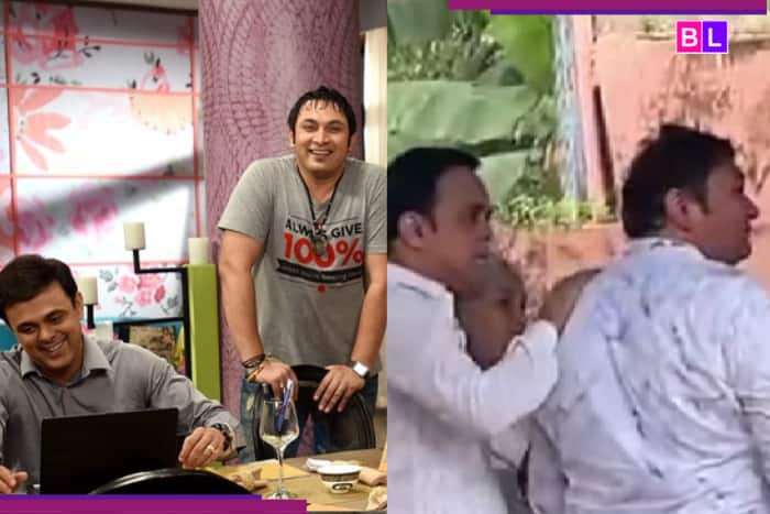 Satish Shah Funeral: Sumeet Raghavan, Rajesh Kumar cry while paying their last respects to ...