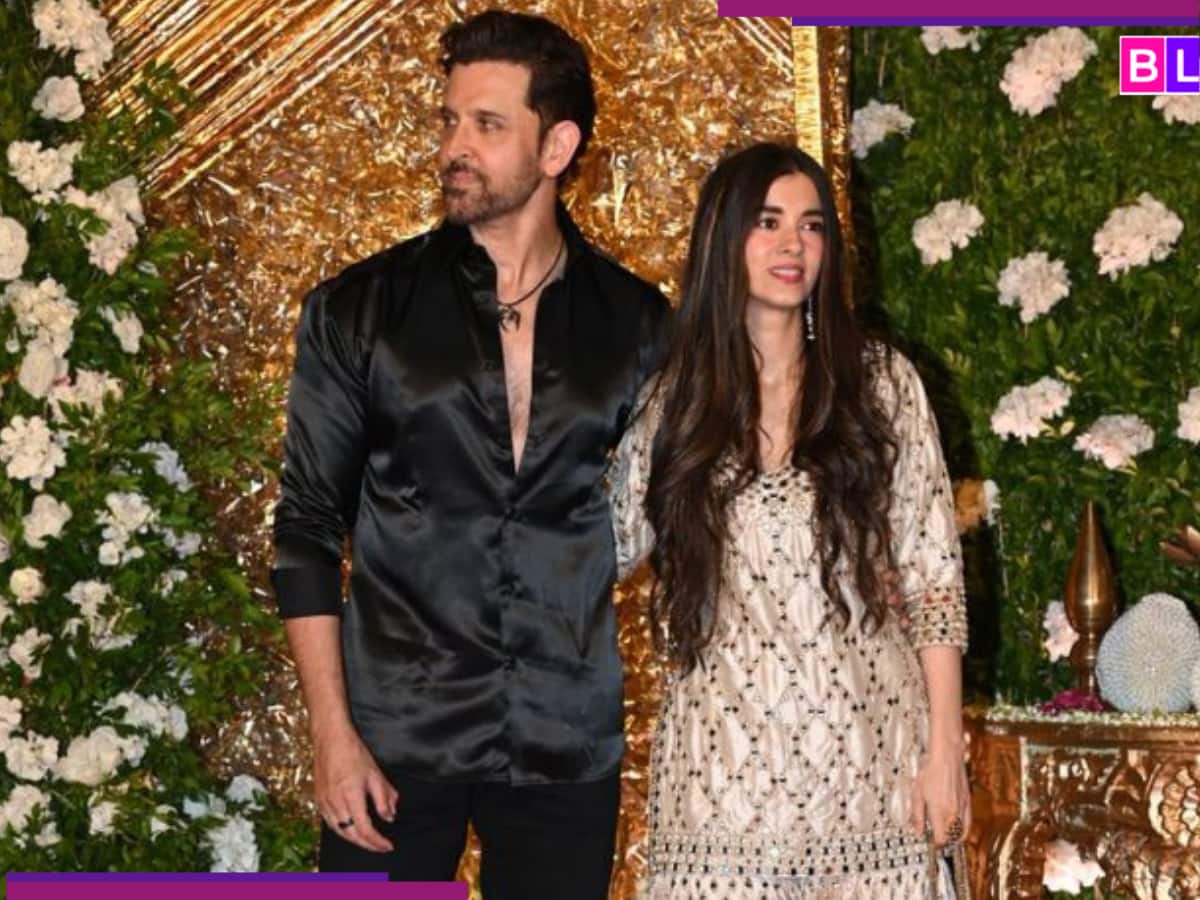 Ramesh Taurani Diwali Bash: Hrithik Roshan-Saba Azad serve couple goals ...