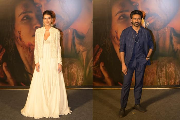 Tere Ishq Mein Trailer Launch: Kriti Sanon EXUDES charm in...; Dhanush glammed up event with his...