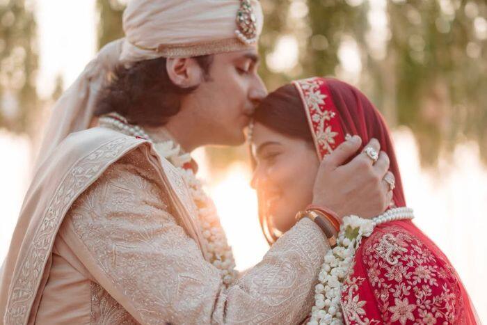 Ajay Devgn on screen son Bhavin Bhanushali tie knot shared wedding pictures know who his wife ...