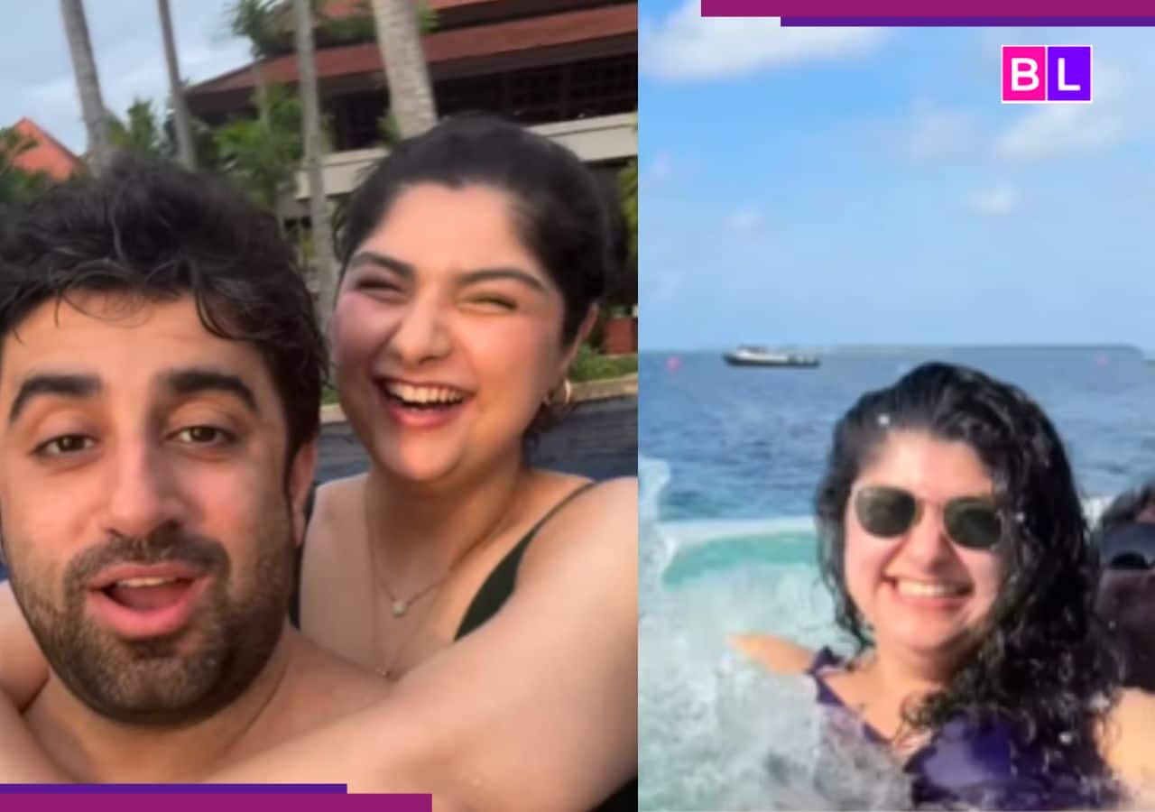 Arjun Kapoor's sister Anshula Kapoor romantic moments video with fiancé ...