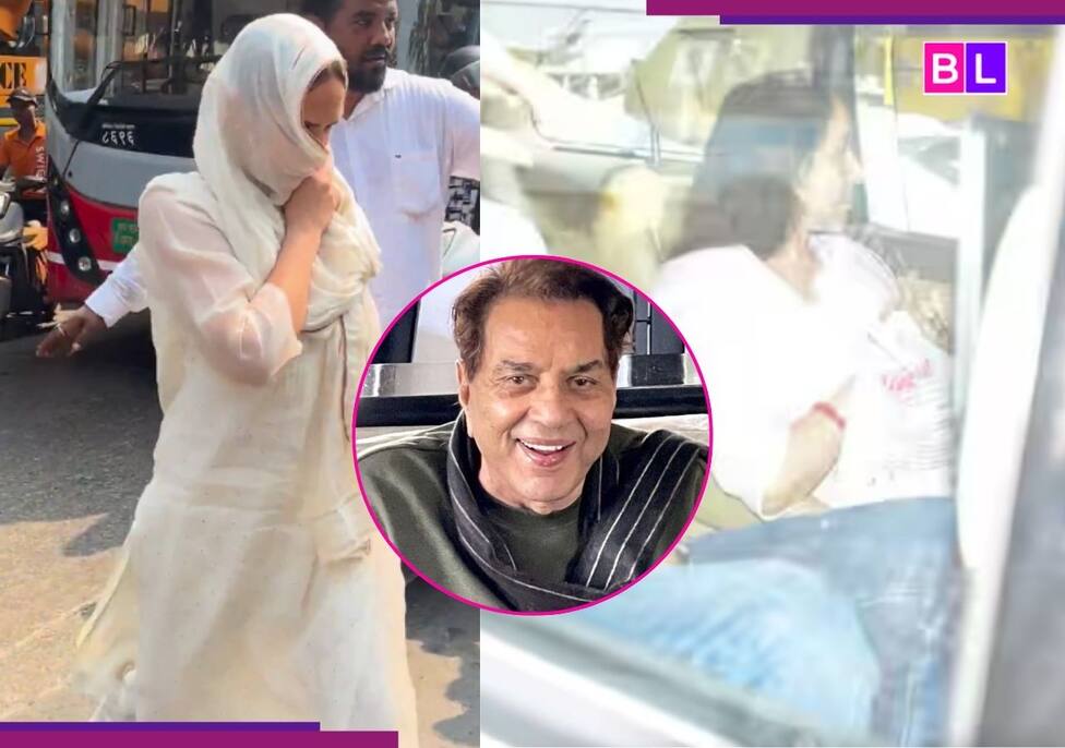 Dharmendra died at age 89 Esha Deol Hema malini see in white clothes ...